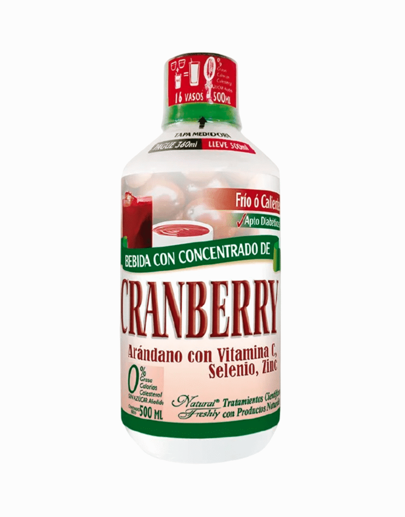 Cranberry Concentrado de Fruta 500 ml - Natural Freshly - TIENDA ...