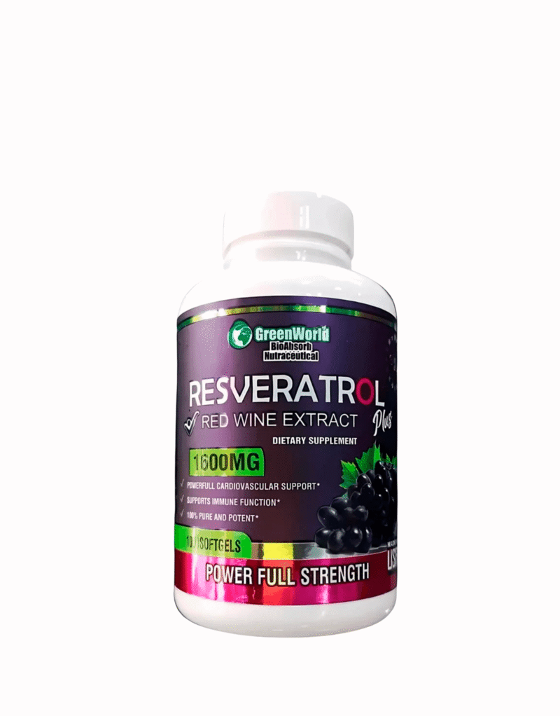 Resveratrol Plus x100 cápsulas - Greenworld - TIENDA NATURISTA ...